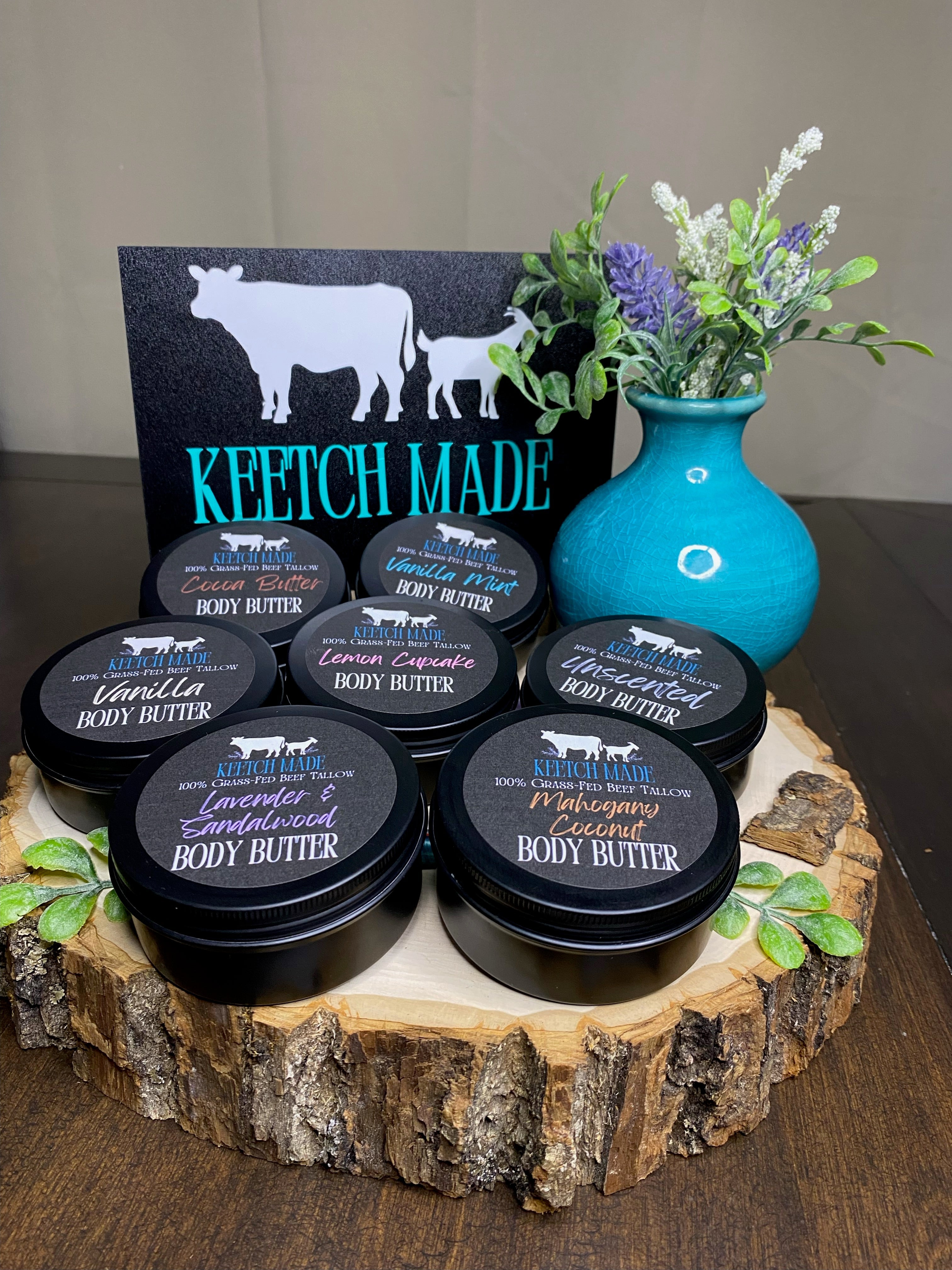 Natural Tallow Body Butters – Keetch Made